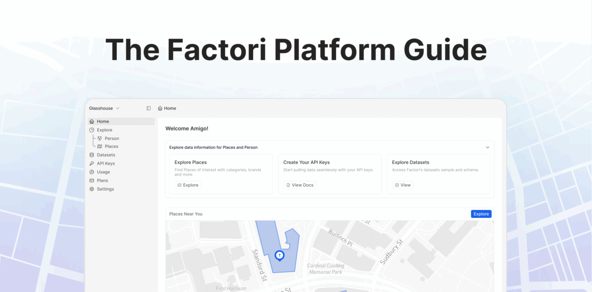 Guide to Point of Interest Data (POI Data) - Factori